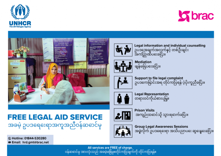 Legal Assistance - UNHCR Bangladesh