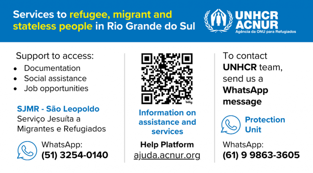 Floods in Rio Grande do Sul - UNHCR Brazil