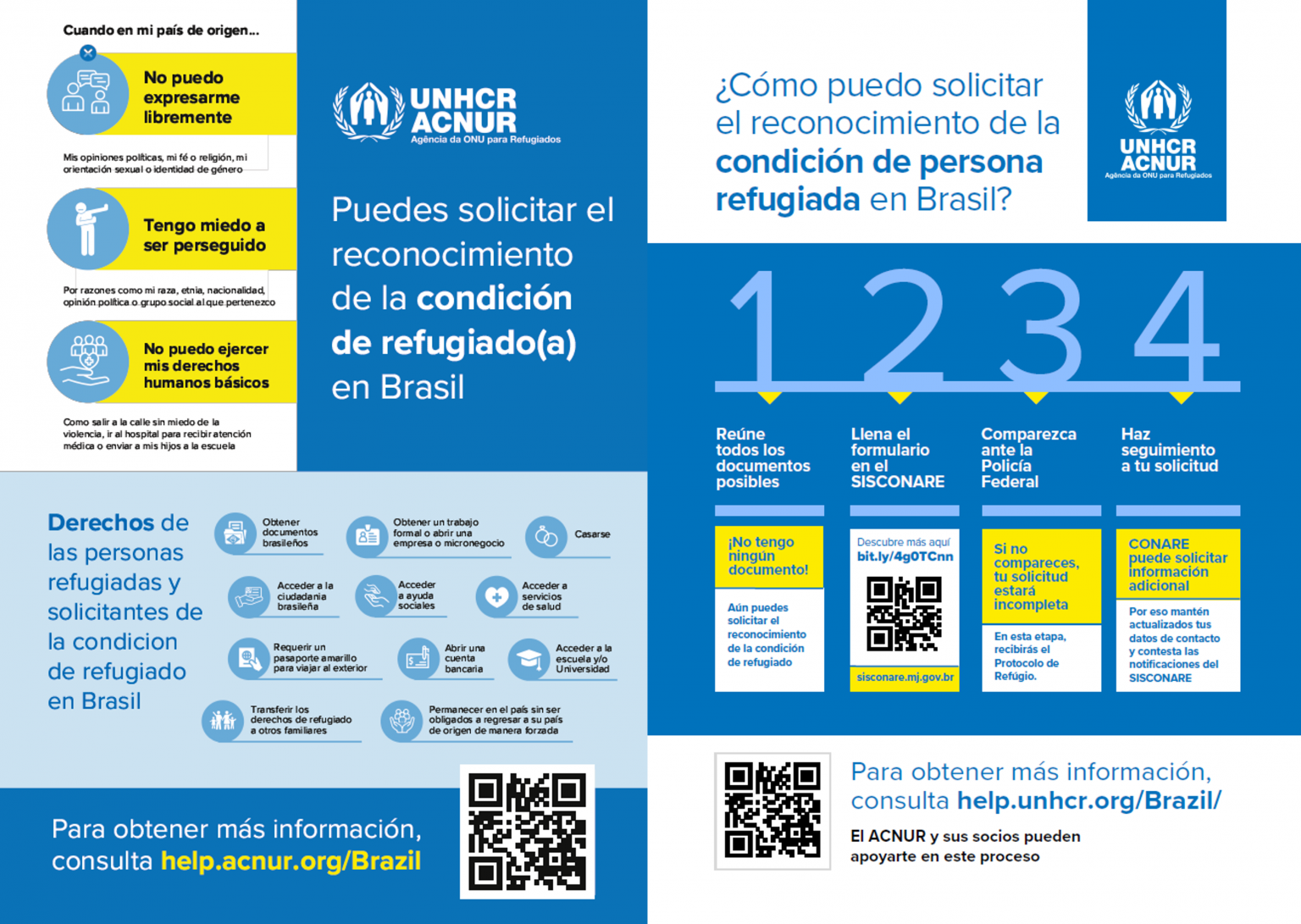 ¿Cómo solicitar el reconocimiento de la condición de refugiado? - ACNUR ...
