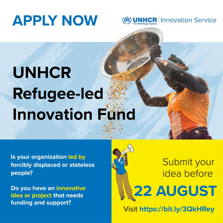 Refugee-led Innovation Fund Now Open for Global Applications — Deadline ...