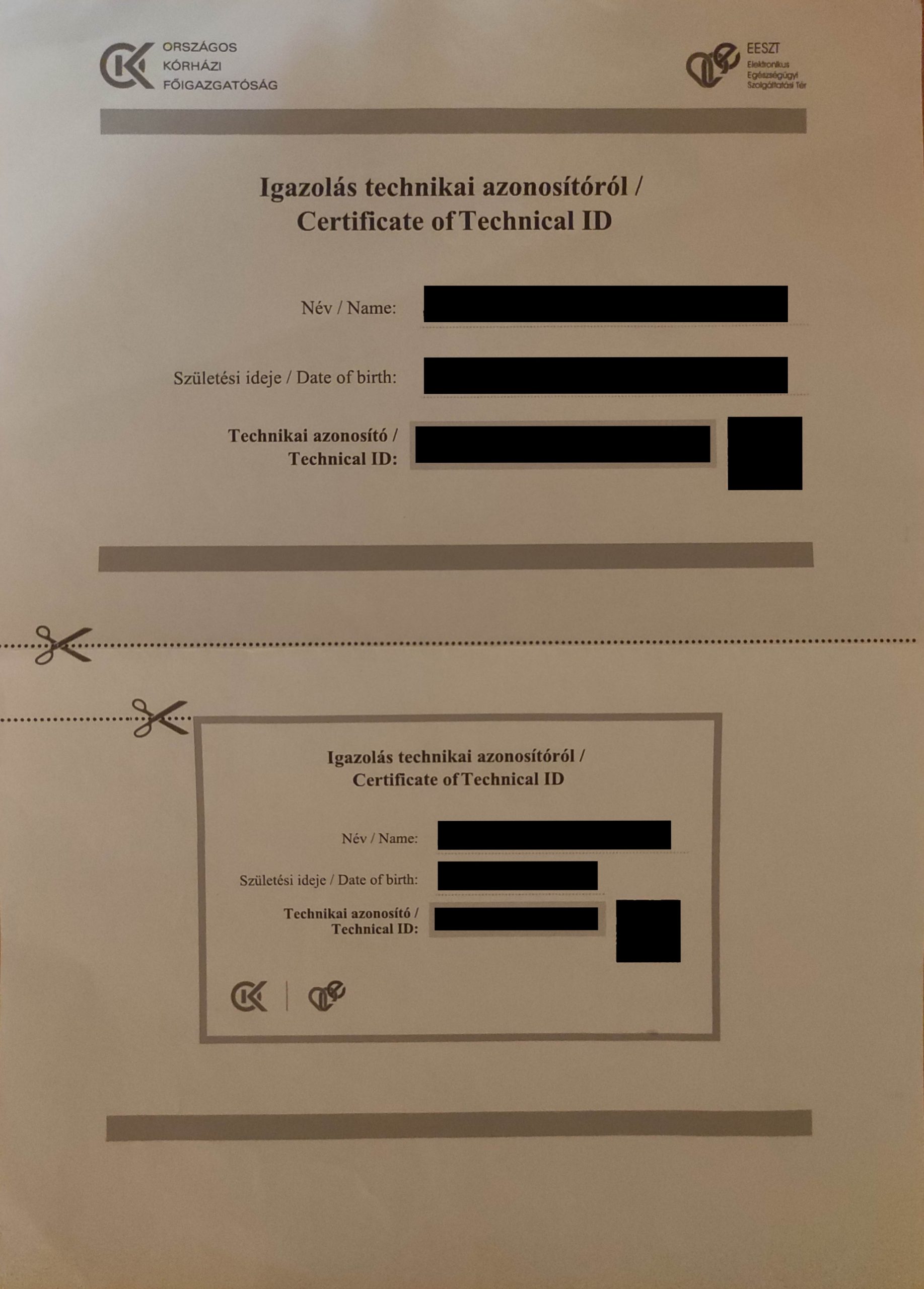 Using a Technical ID to access healthcare - UNHCR Hungary