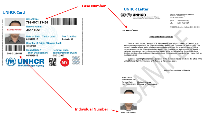Update Your Phone Number - UNHCR Malaysia