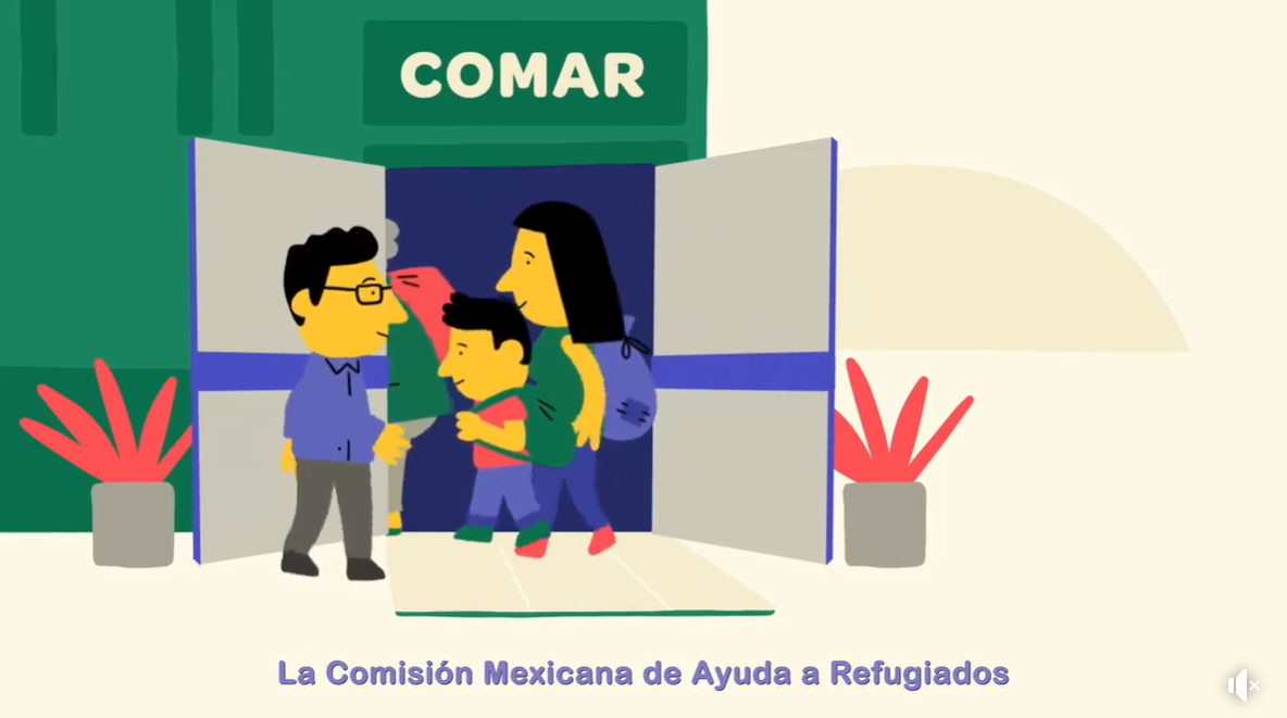 Contacta a la COMAR - ACNUR México