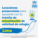 Actualización de solicitud de refugio 2024 - ACNUR Perú