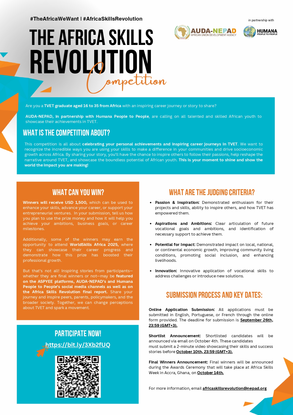 Africa Skills Revolution Competition - UNHCR Rwanda