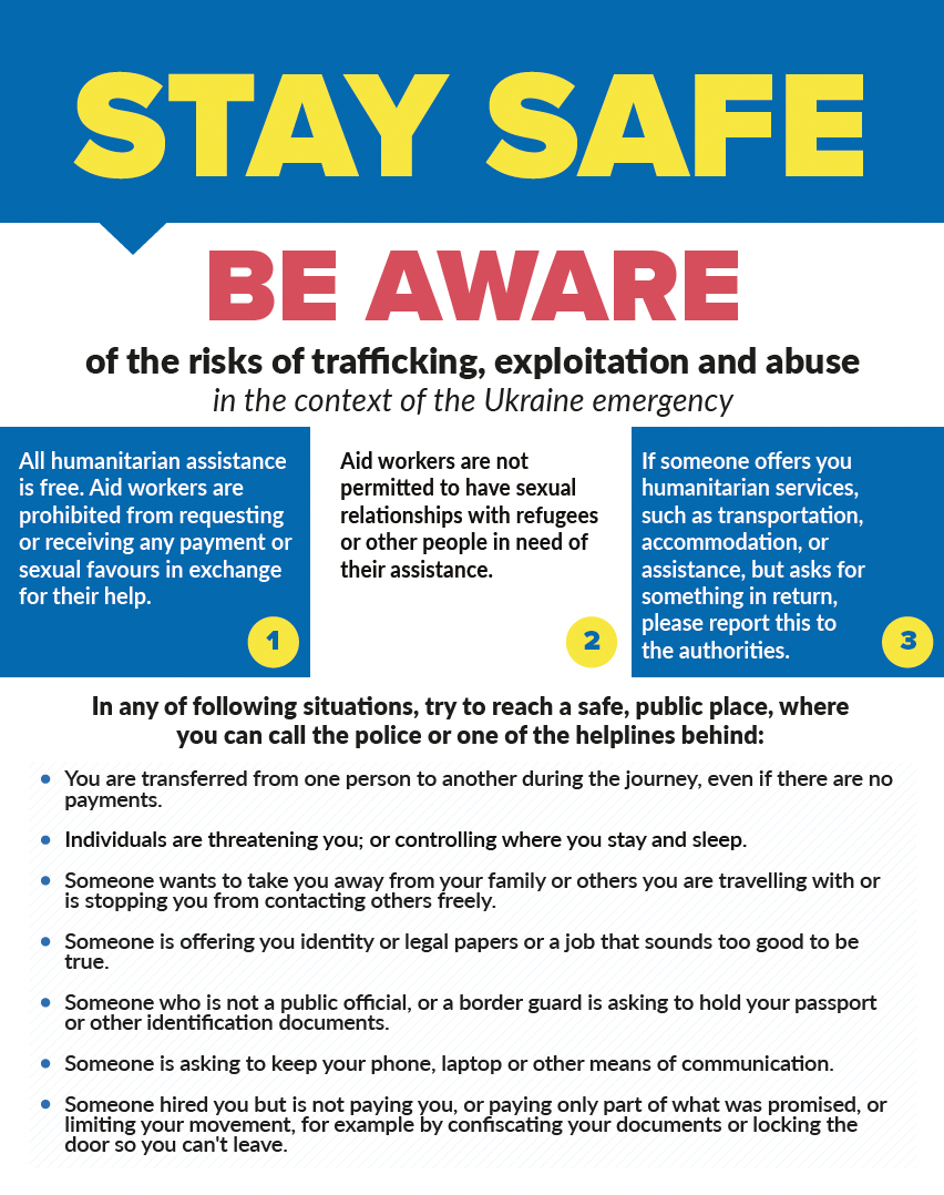 Tips on Staying Safe - UNHCR Slovakia
